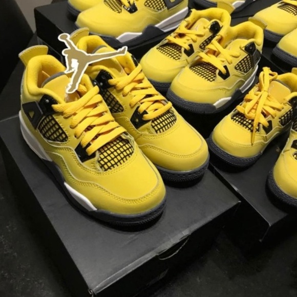 Jordan | Shoes | Lighting Jordan 4s | Poshmark